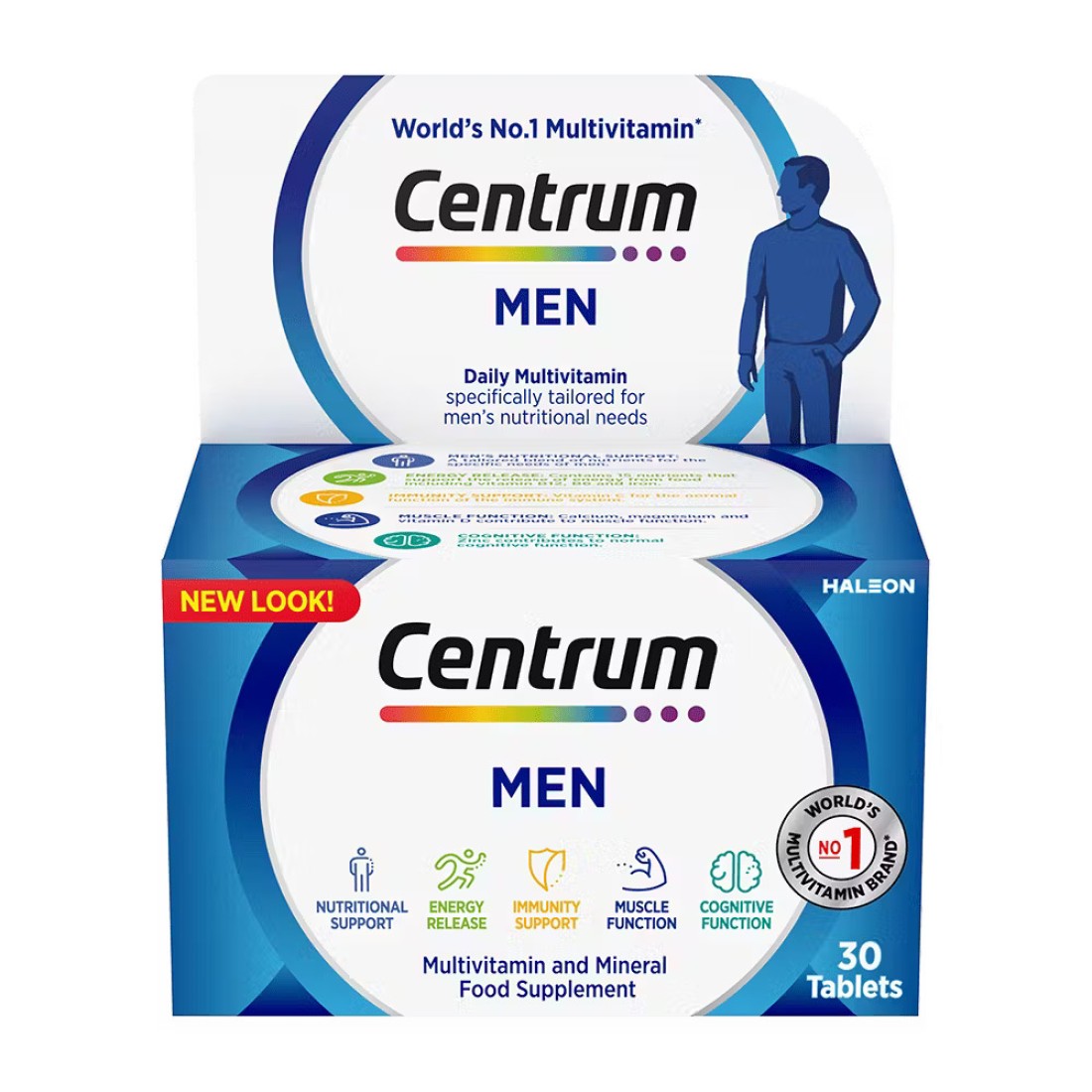 Centrum Multivitamin Men Tablets 30 Tablets - CENTRUM MEN 30`S